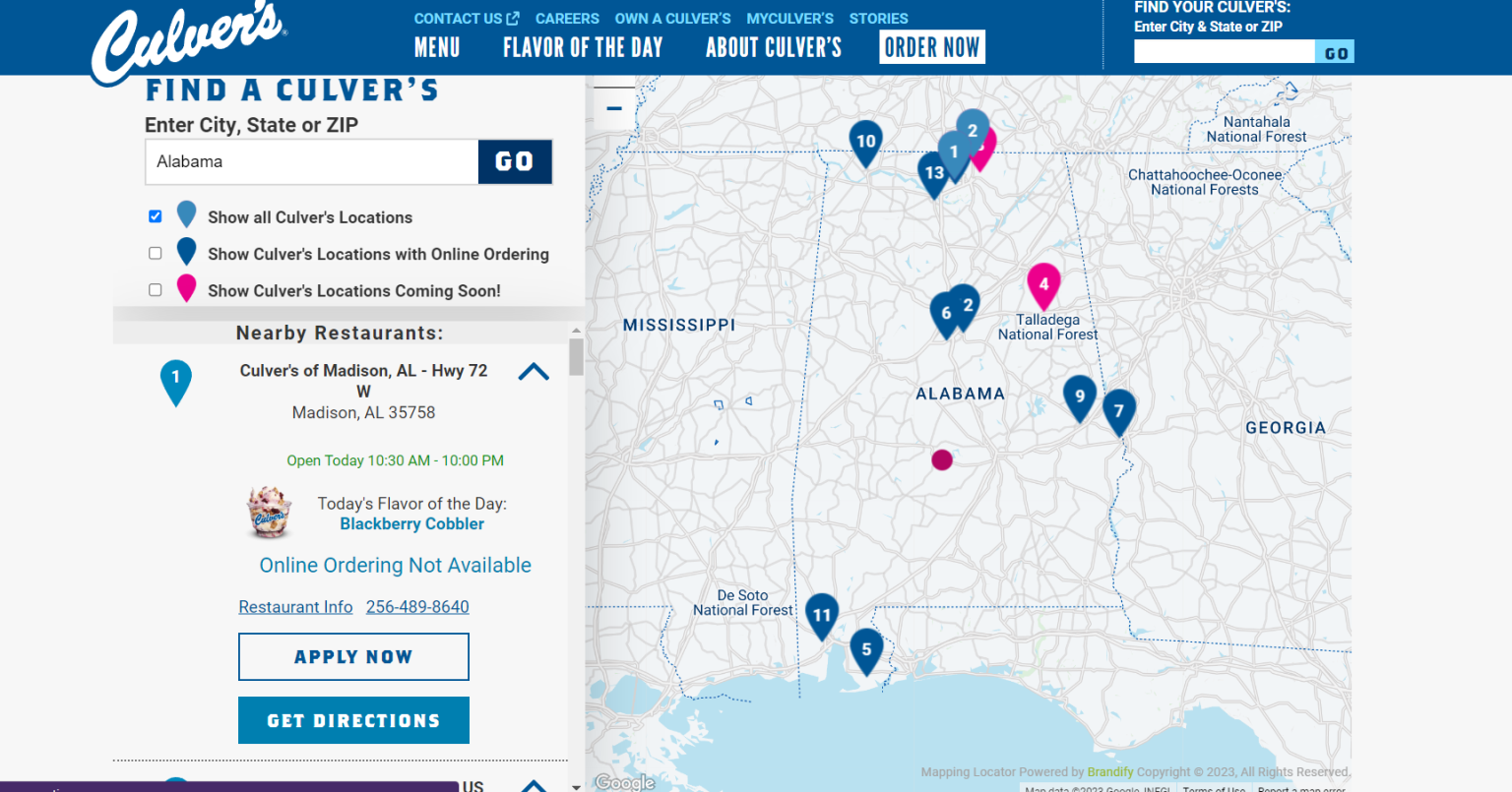 Culver’s Holiday Hours 2025 | Open – Closed Schedule